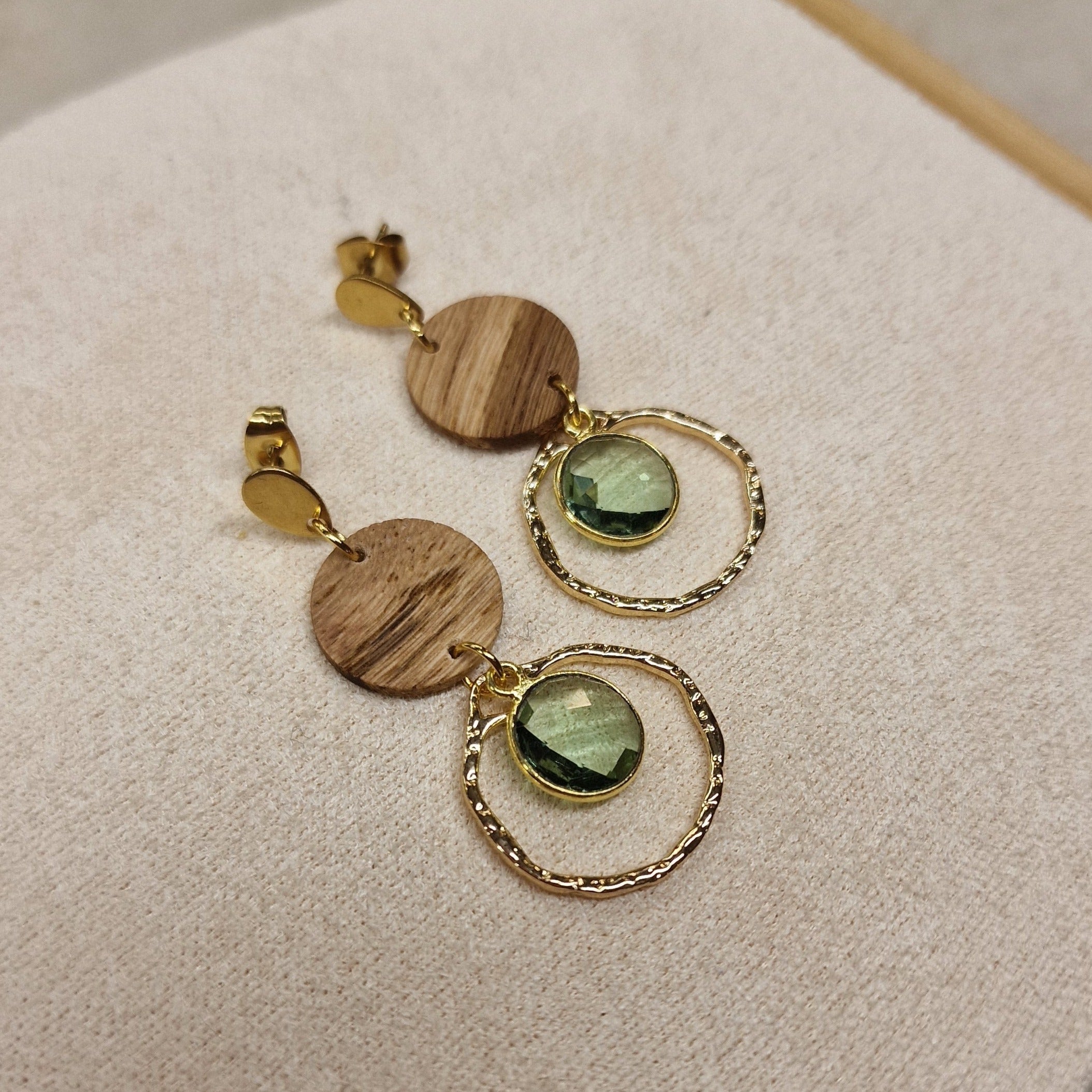 Ohrringe "Rebenzauber" – Holzschmuck Astwerk